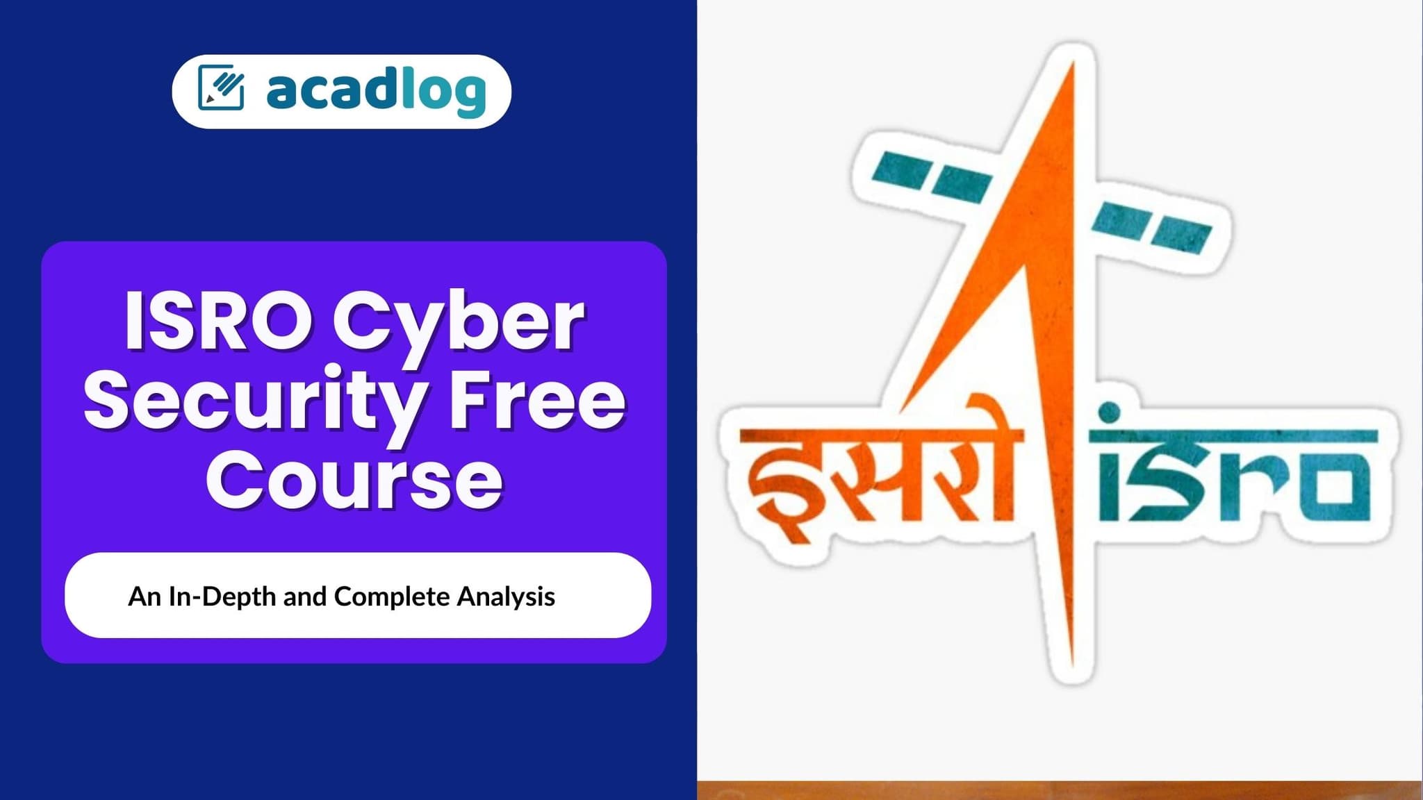 ISRO Cyber Security Free Course: Details of Registration, Certification ...