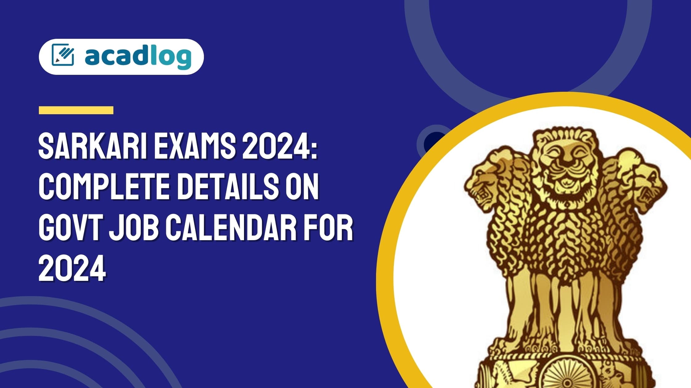 Sarkari Exams 2024: Sarkari Job Calendar of Prominent Govt Jobs for ...